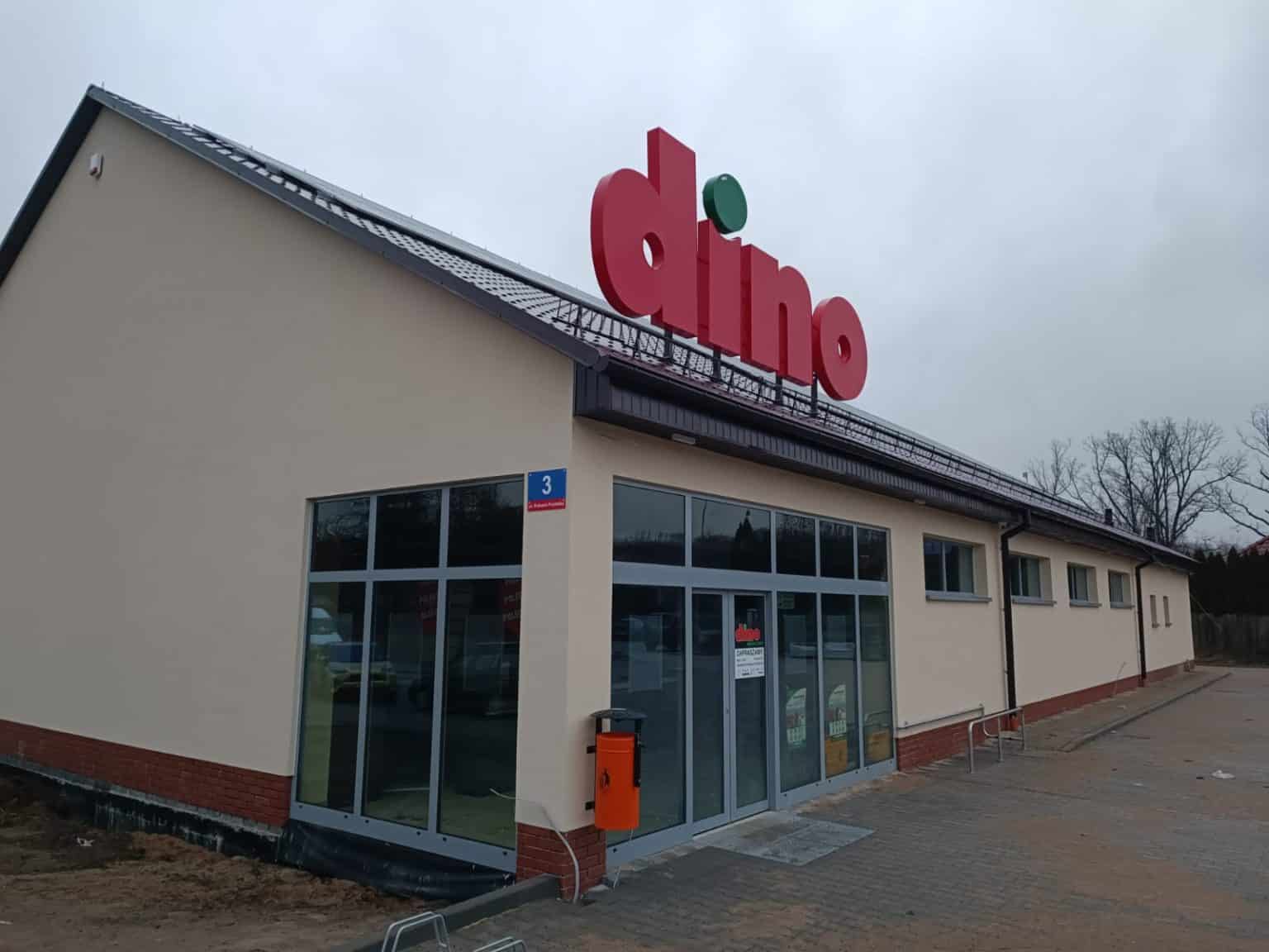 Pierwszy market Dino w Olsztynie już gotowy. Niebawem otwarcie